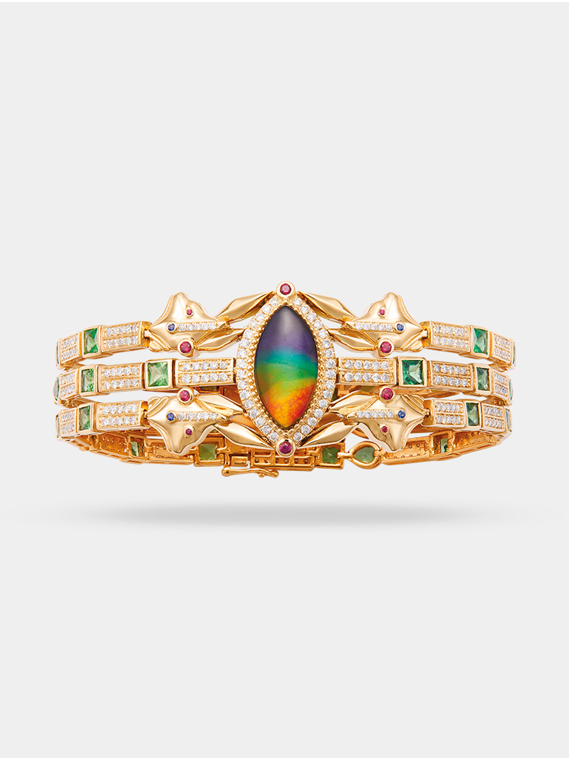 Atiya Mau Ammolite Bracelet - Kaimirra