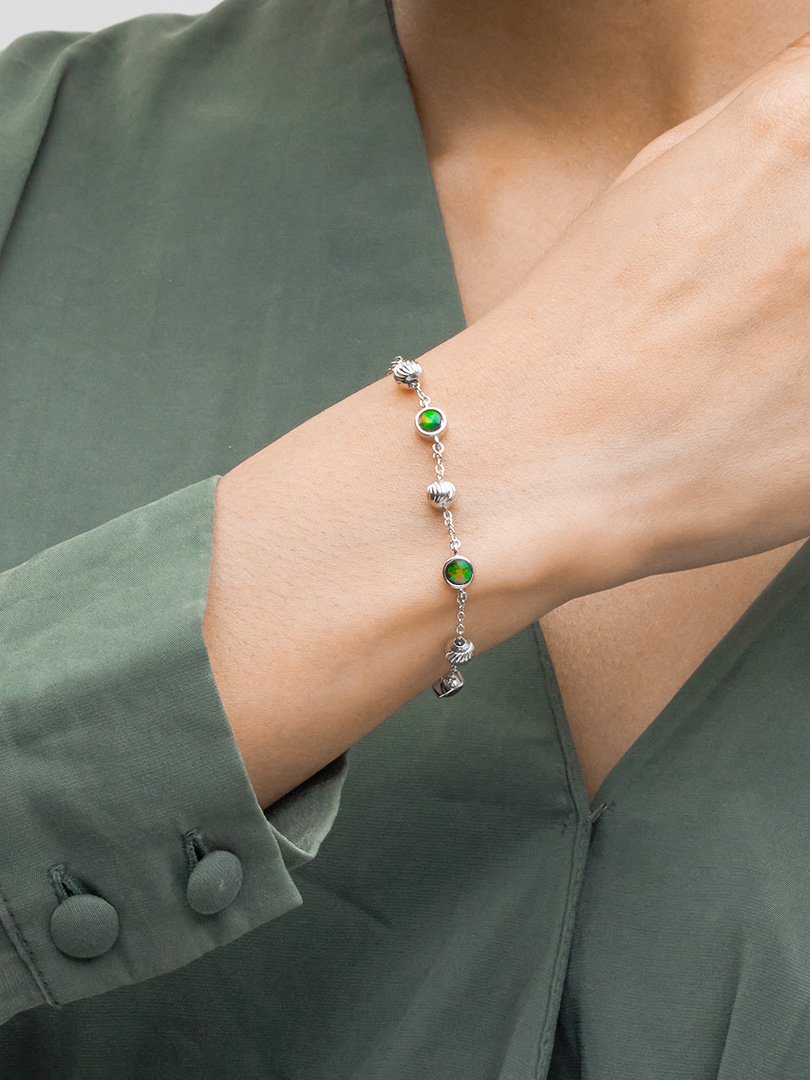 Diem Galactic Ammolite Bracelet - Kaimirra